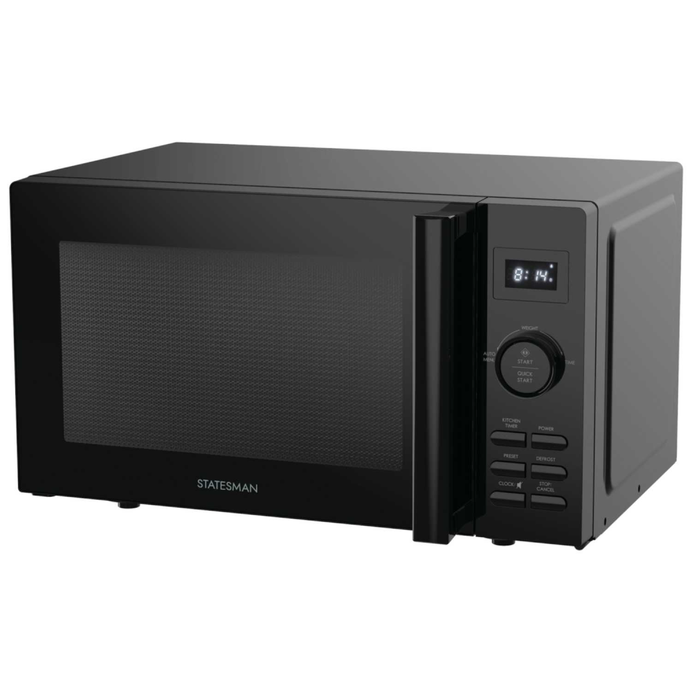 Statesman SKMS0820DSB Digital Solo Microwave Black 20Ltr 800w | Buy ...