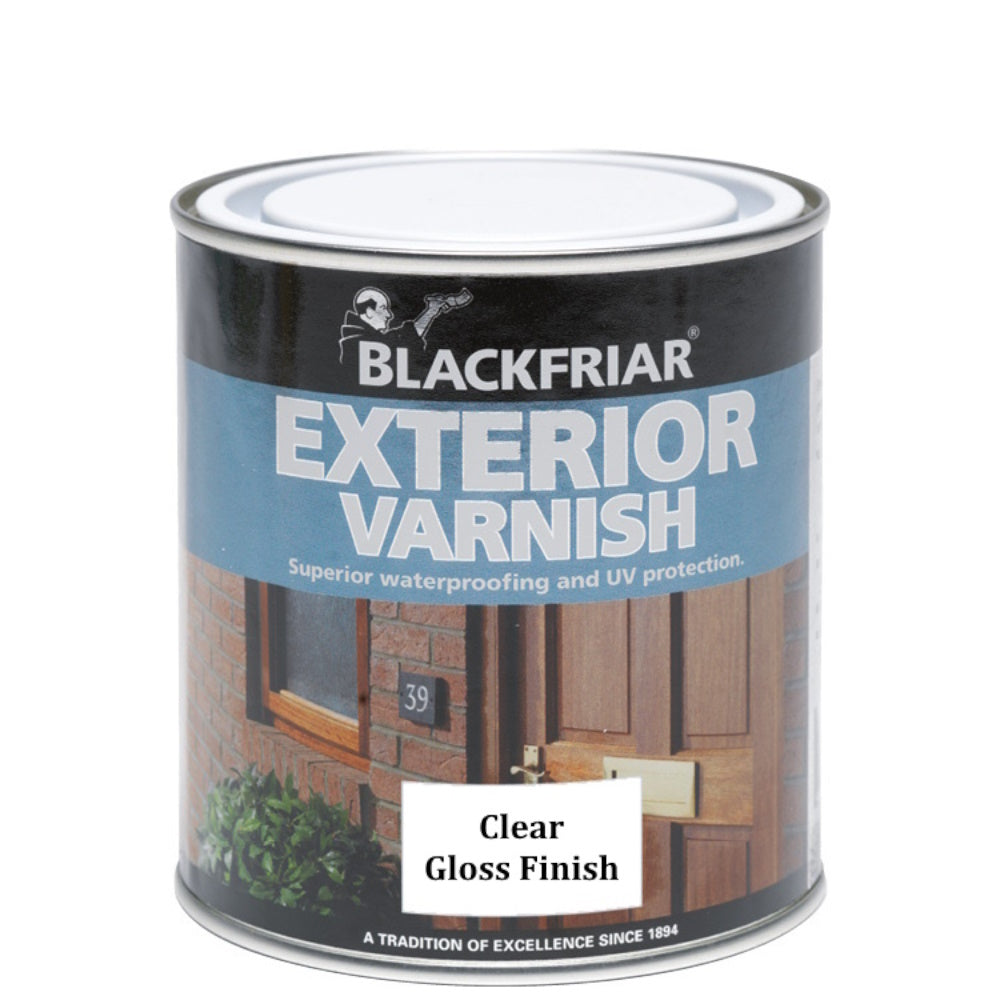 Blackfriar BF0090001/F1 Exterior Varnish Clear 250ml - GLOSS – W Hurst ...