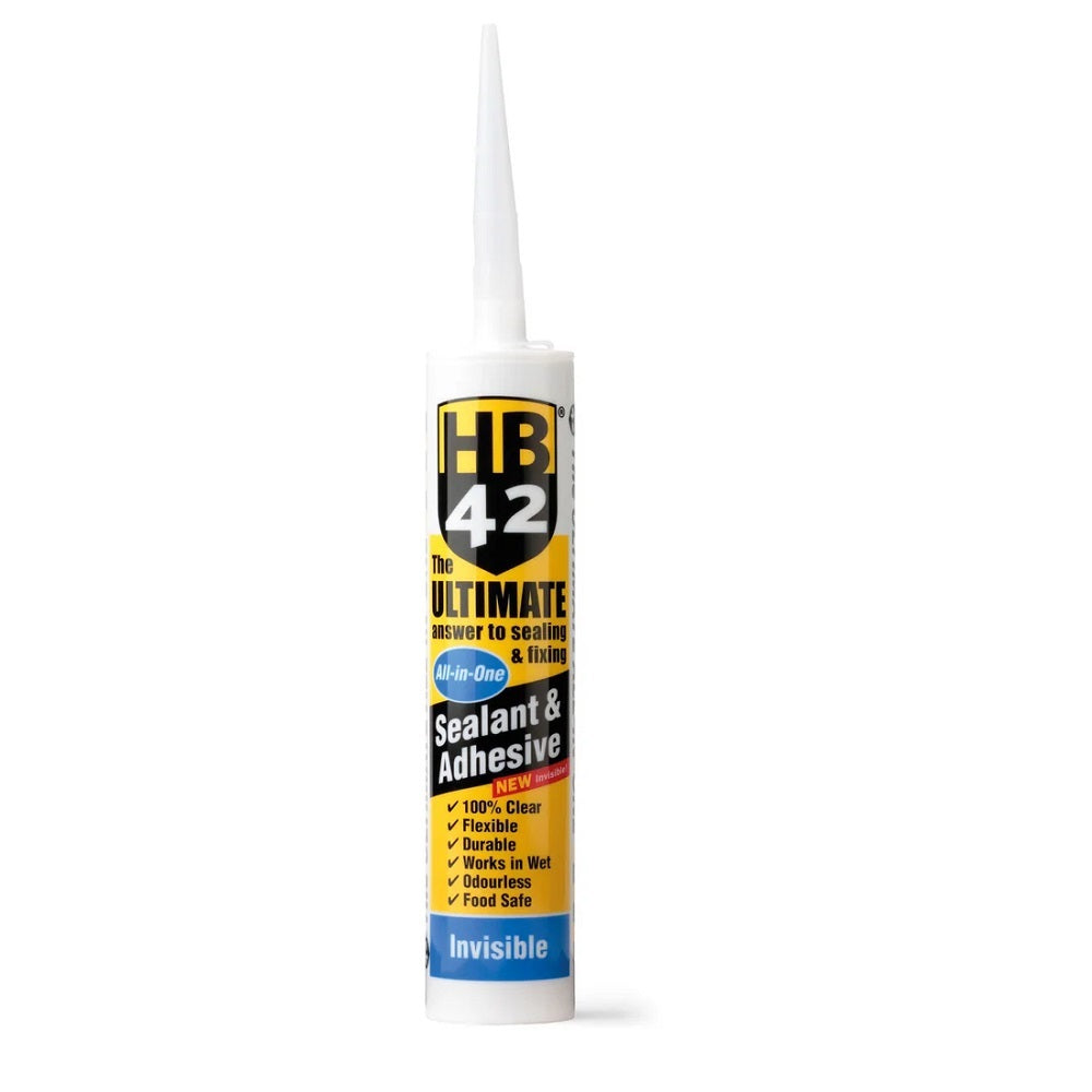 HB42 HB42I Ultimate Adhesive Sealant invisible 290ml – W Hurst & Son ...