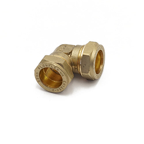 Compression 90° Elbow 22mm | Buy 22mm Compression Fittings from Mueller ...