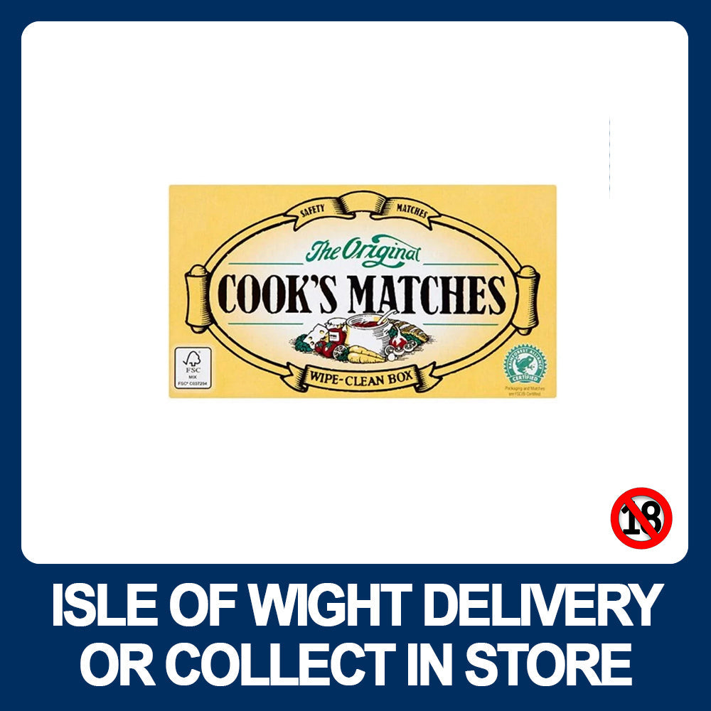 The Original Cook's Safety Matches | Buy Matches / Lighters from ...